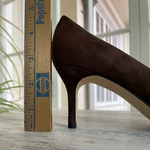 Vaneli | Shoes | New In Box Brown Suede Heels | Poshmark